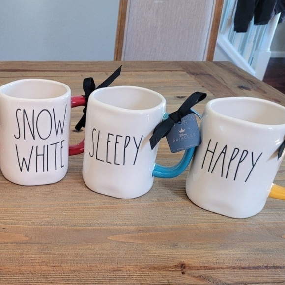 Rae Dunn | Kitchen | Rae Dunn Disney Princess Collection Mugs | Poshmark